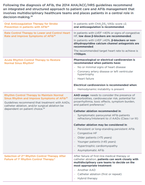 Putting the patient at the centre of the AF treatment strategy ...
