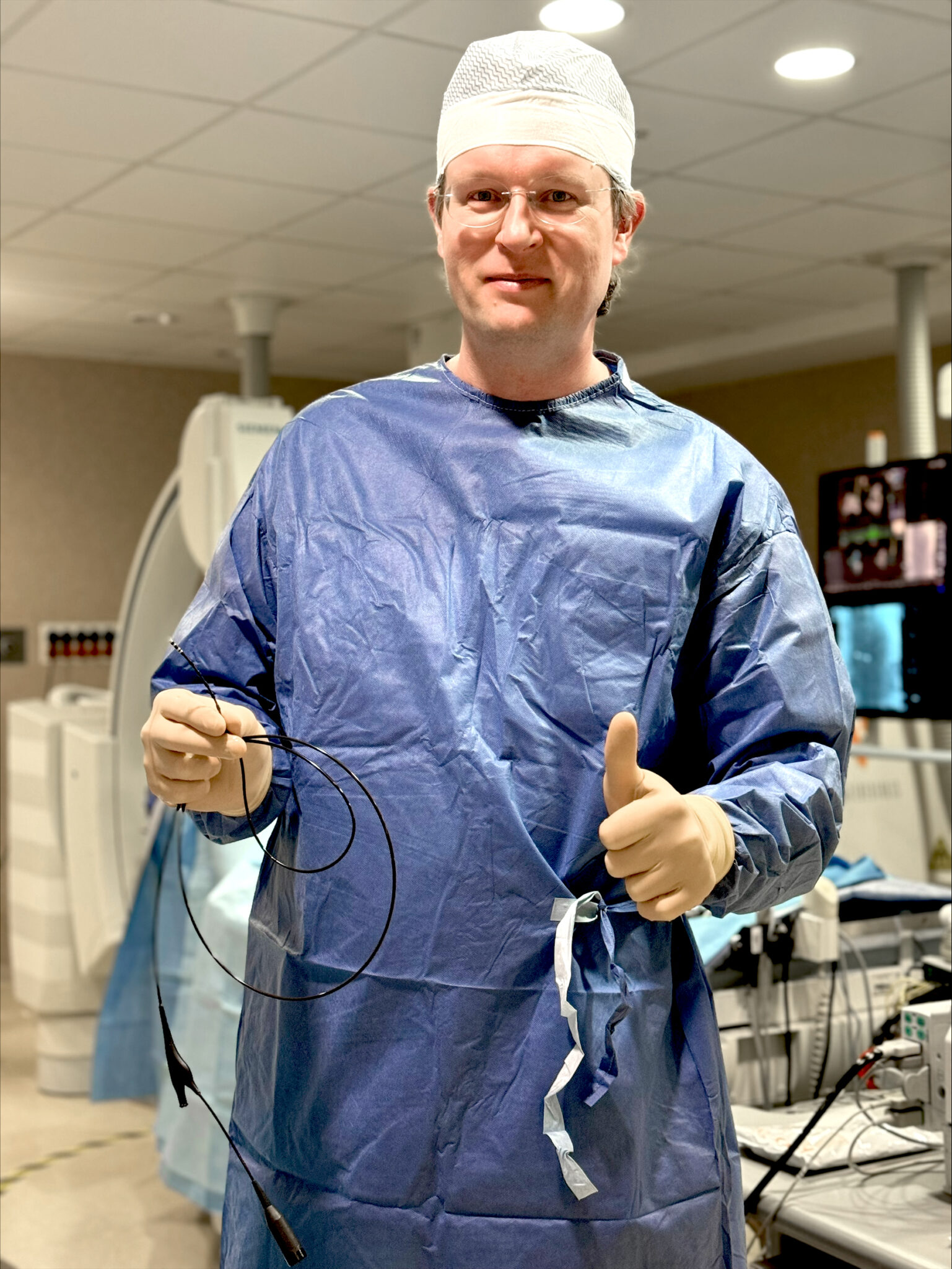 First patients treated with Stereotaxis’ robotically navigated magnetic ...